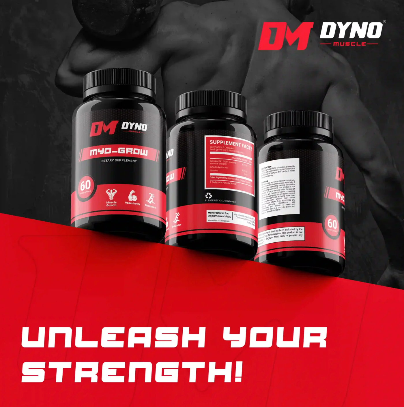 Myo-Grow | Clinically Dosed Muscle Growth Supplement by DynoMuscle ...